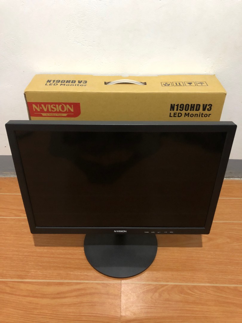 NVISION LED 19" N190HD MOUNTABLE and WIDESCREEN Gaming Monitor ...