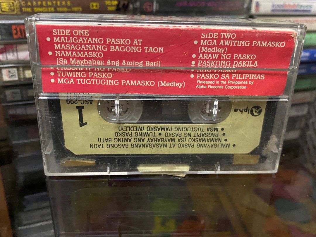 OPM original Pinoy Music Cassette Tape - PASKO SA PILIPINAS VARIOUS ARTIST - preloved, Hobbies ...