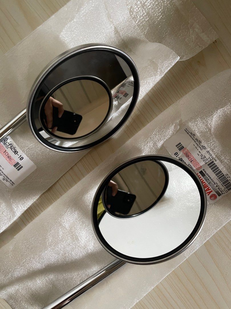 Original Yamaha Classic Side Mirror (Fazzio/Fino), Motorbikes ...