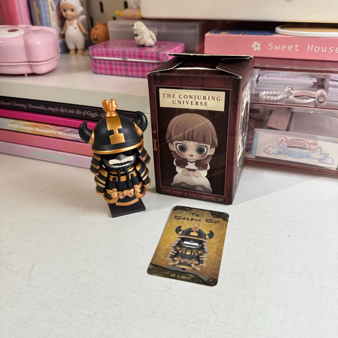 Pop mart the conjuring universe samurai suit, Hobbies & Toys, Toys ...