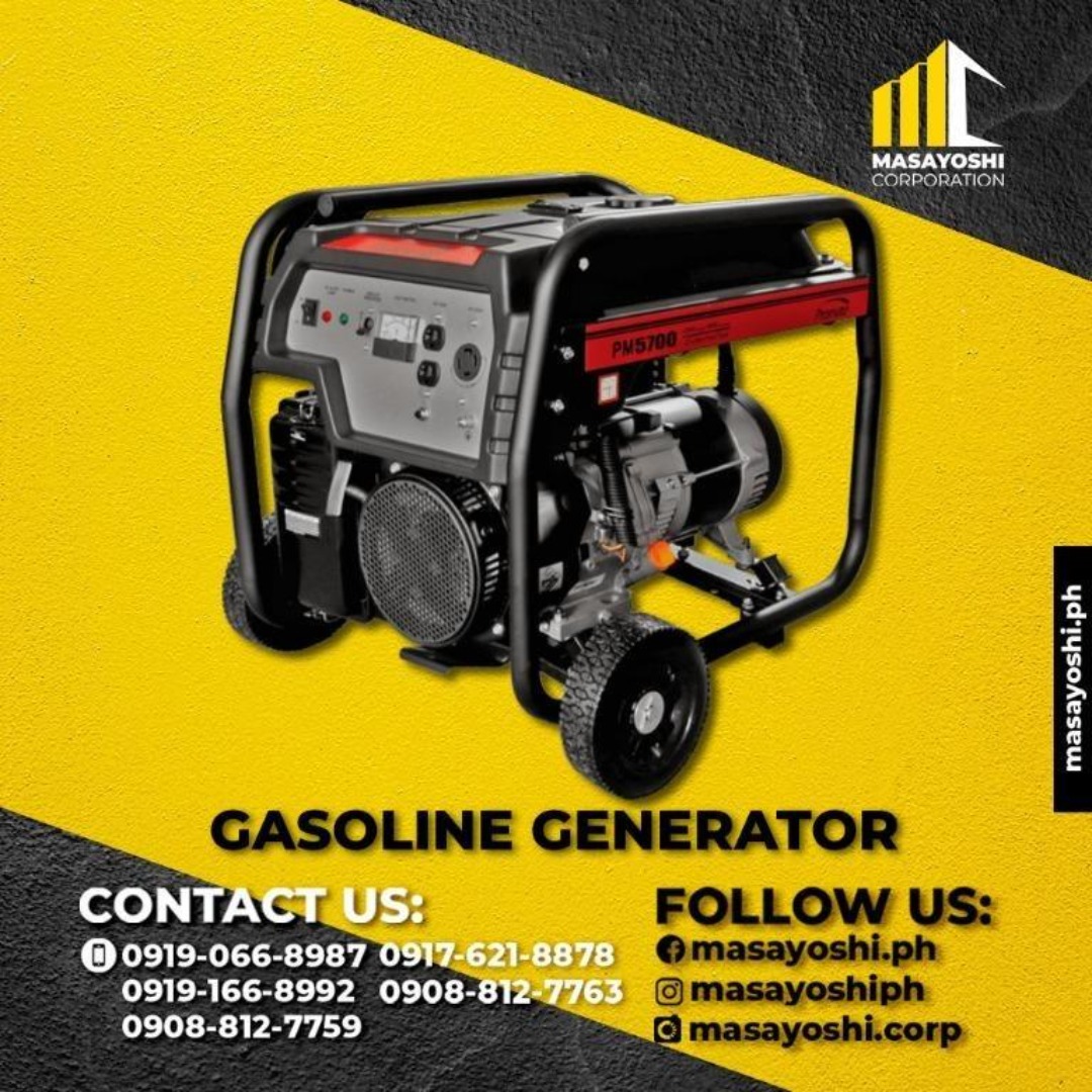 Promate Gasoline Generator | PM5700 | Gasoline Generator | Promate ...