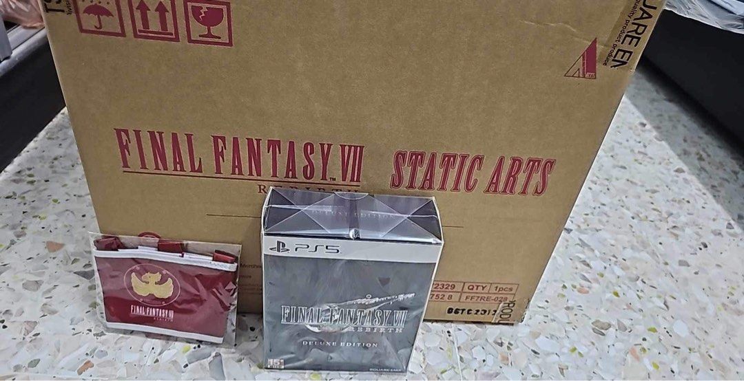 PS5 Final Fanatasy 7 Rebirth Collector Chinese Version, Video Gaming ...
