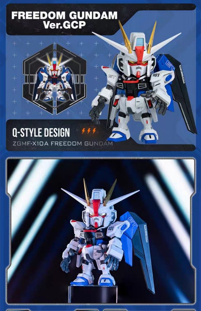 [QMSV MINI X BANDAI NAMCO] FREEDOM GUNDAM SEED 2 SERIES 2022 VERSION ...