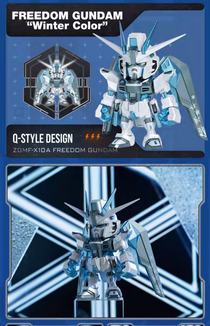 [QMSV MINI X BANDAI NAMCO] FREEDOM GUNDAM SEED 2 SERIES 2022 VERSION ...