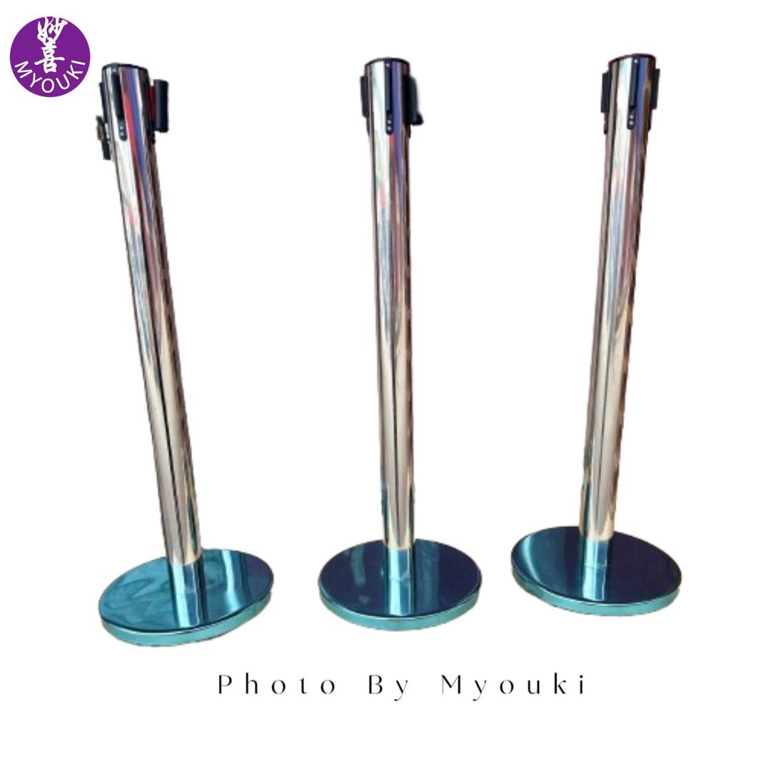 Queue Pole retractable Belt Barrier, Hobbies & Toys, Occasions & Party ...