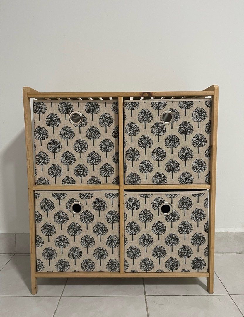 Rak Storage Shelving Unit ala ala Kallax Ikea, Furniture & Home Living ...