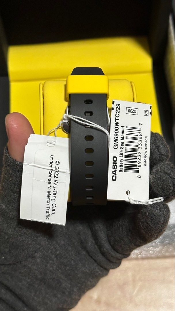 RARE WATCH RARE UNIT COLLABORATION G-SHOCK WU-TANG GM-6900WTC229, Men's ...