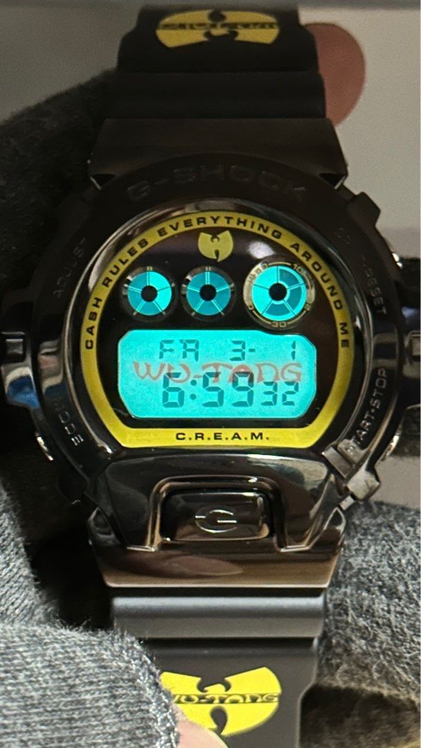RARE WATCH RARE UNIT COLLABORATION G-SHOCK WU-TANG GM-6900WTC229, Men's ...