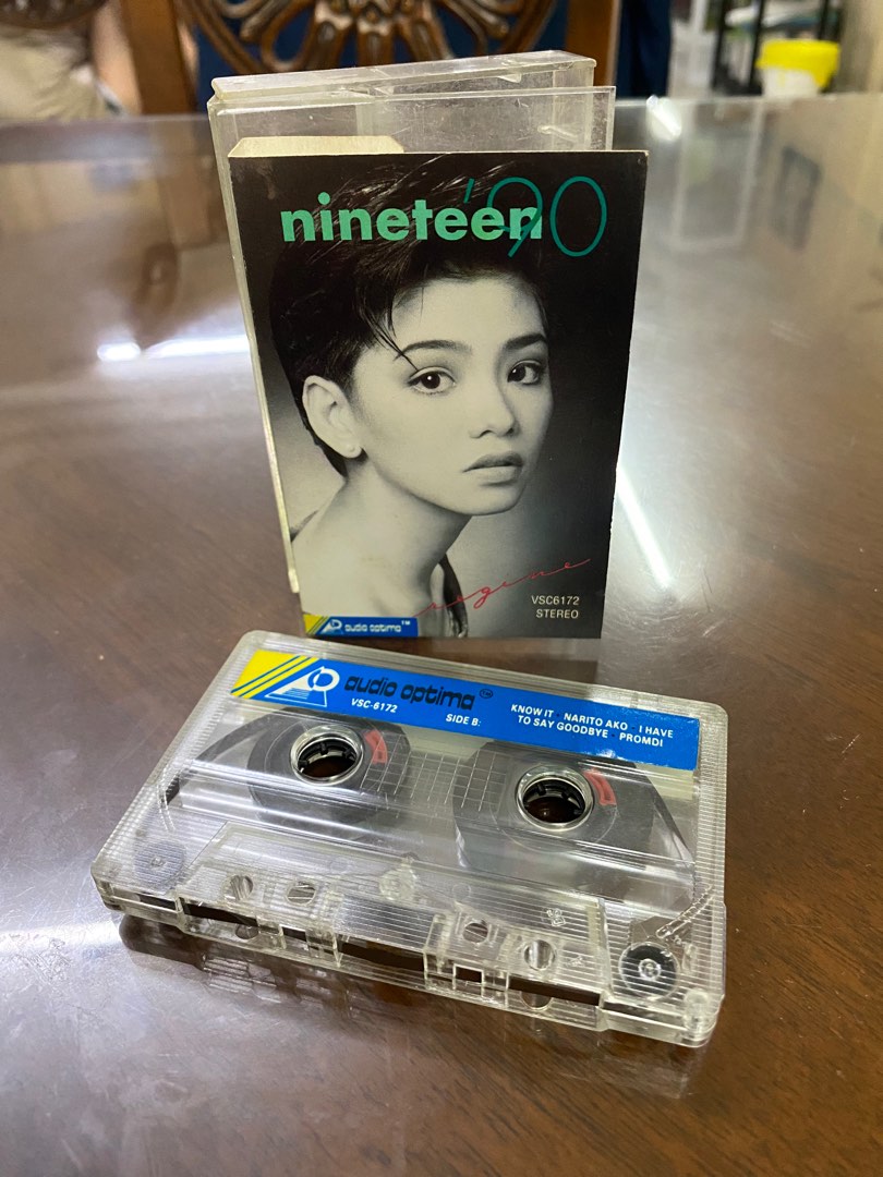 Regine Velasquez Nineteen 90 OPM CASSETTE TAPE - Good Condition - Original Philippine Music ...