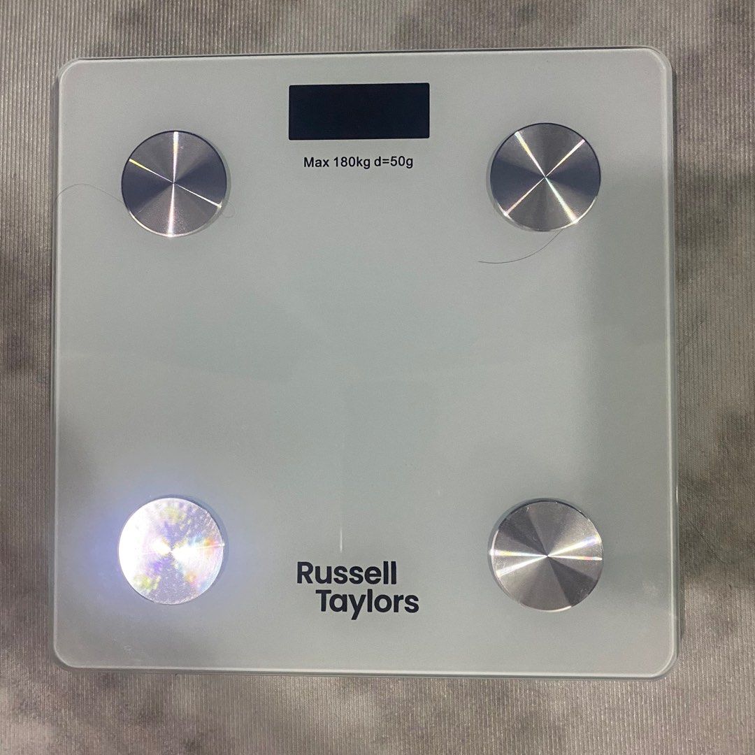 Russell Taylors Weighing Scale BWS-10, Health & Nutrition, Health ...