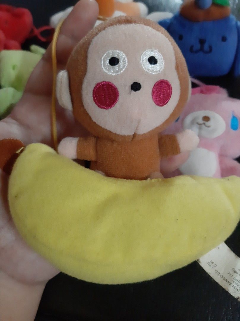Sanrio Mcdonalds Monkichi Charm, Hobbies & Toys, Toys & Games on Carousell