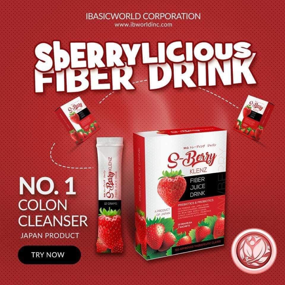 Sberry fiber drink, Health & Nutrition, Health Supplements, Health Food ...