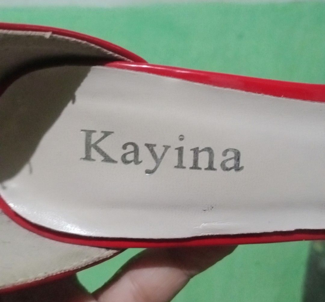 Sepatu high heels kayina, Fesyen Wanita, Sepatu di Carousell