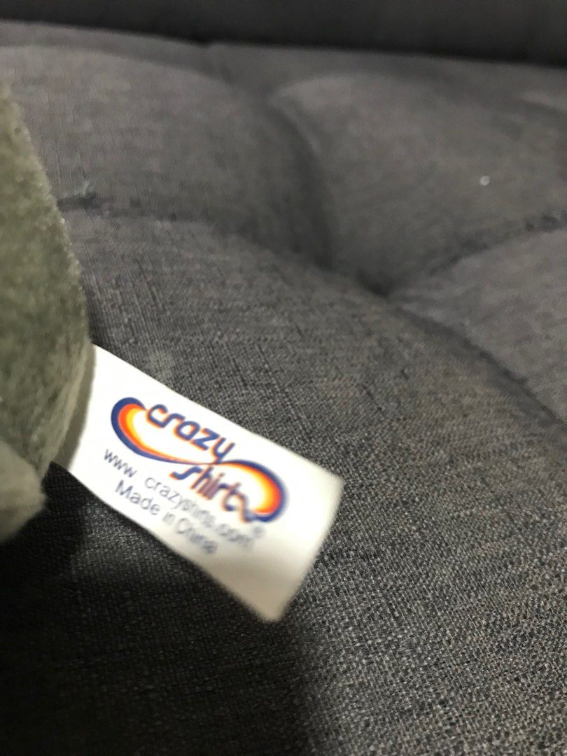 Sharka Crazy Plush grey, Hobbies & Toys, Toys & Games on Carousell