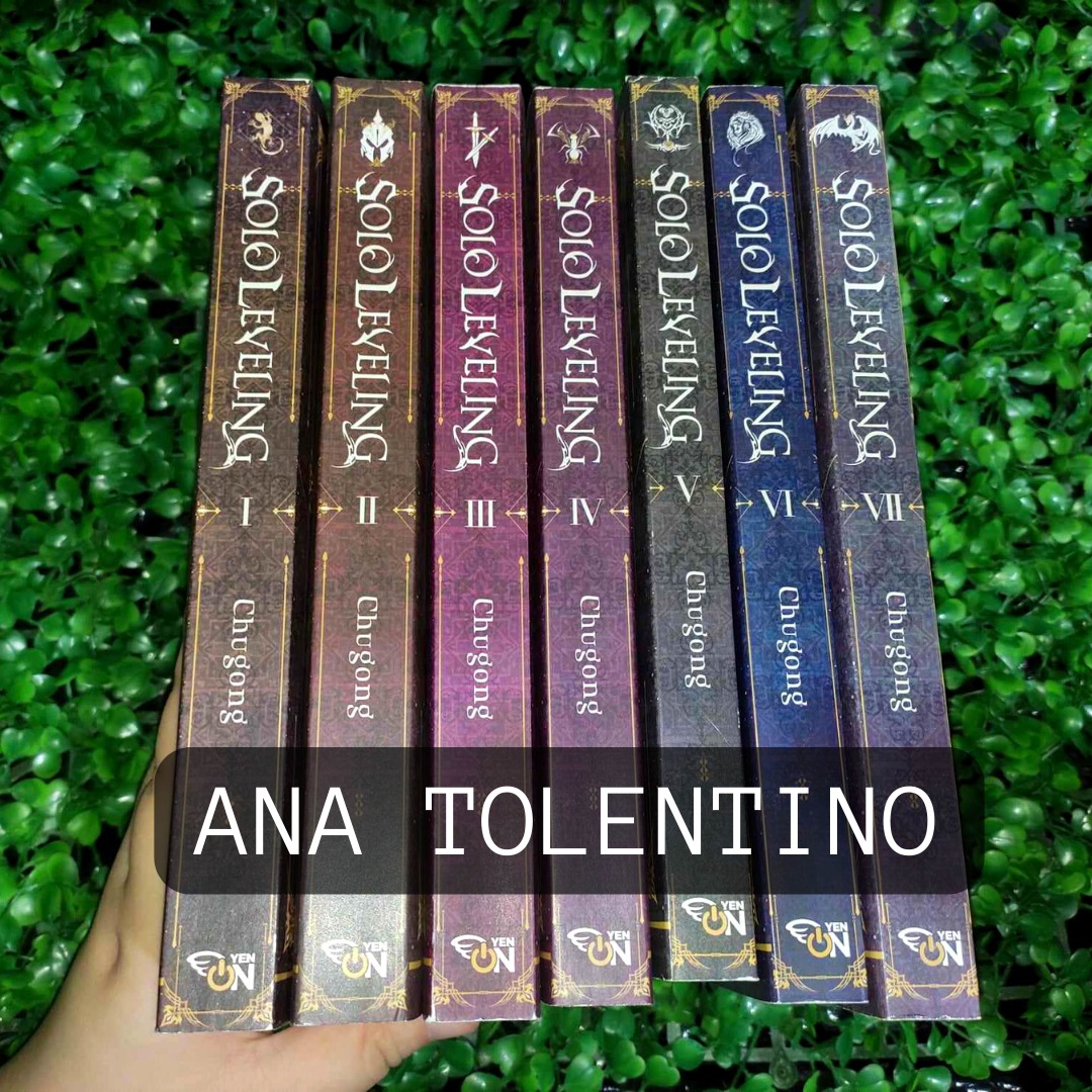 Solo Leveling (NOVEL - English Ver.) Vol. 1-7 Set (Yen On / Yen Press ...