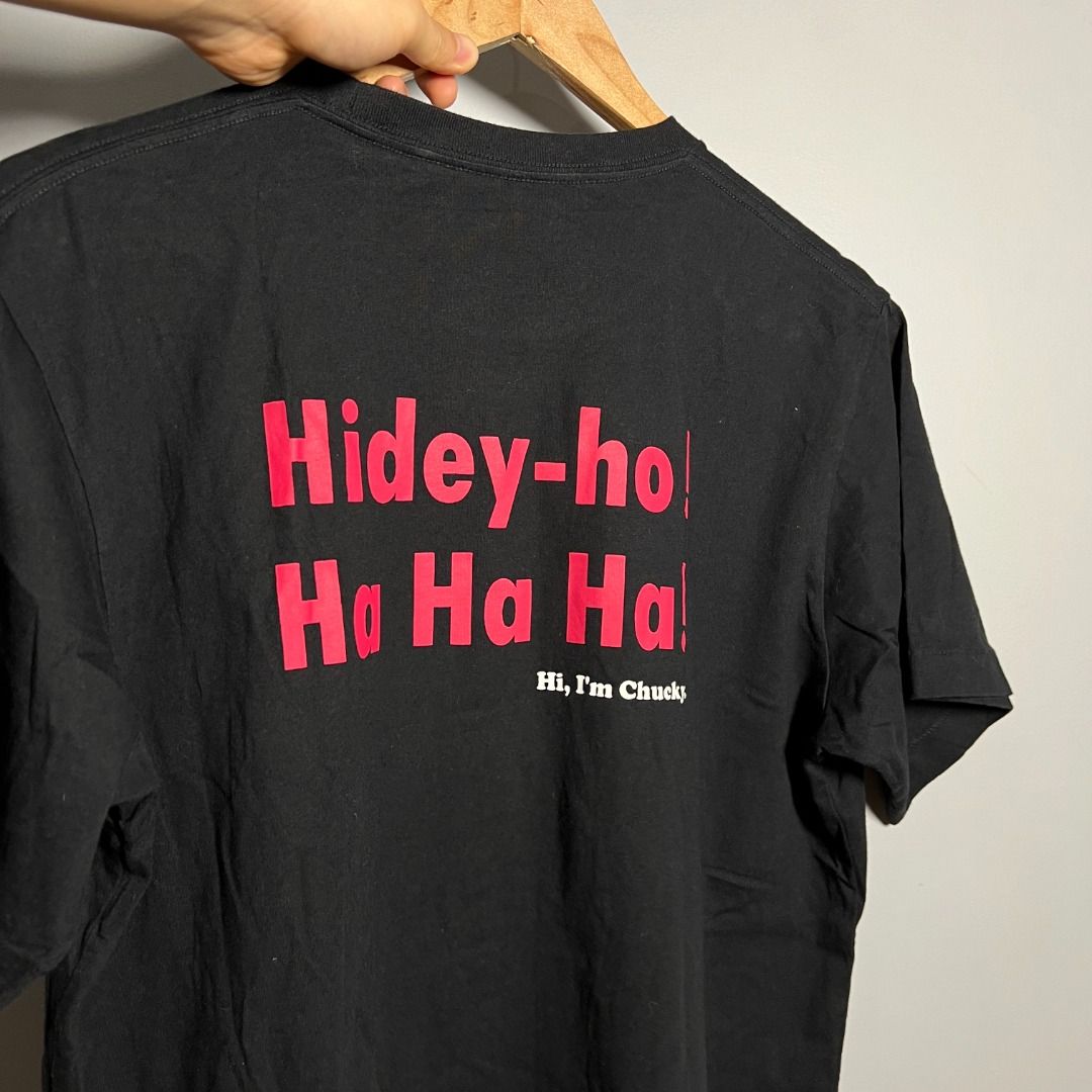 TF-16 Uniqlo UT Men's Chucky, Men's Fashion, Tops & Sets, Tshirts & Polo Shirts on Carousell