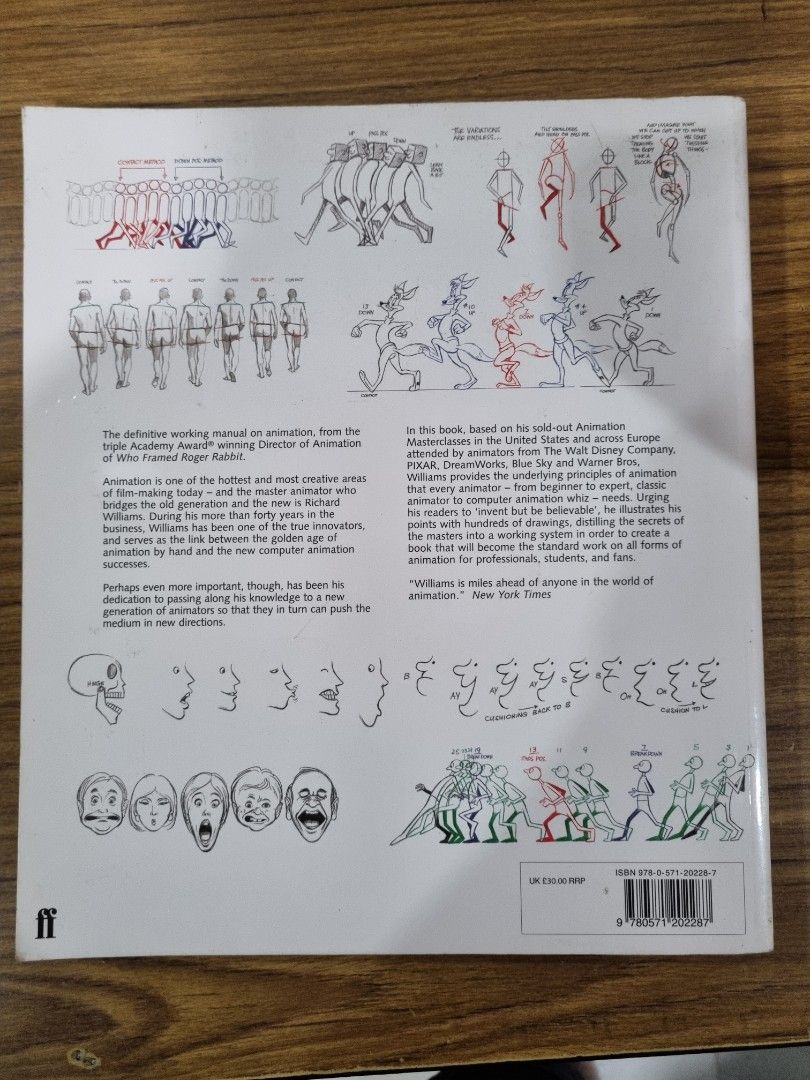 The Animator's survival kit book, Hobbies & Toys, Stationery & Craft ...