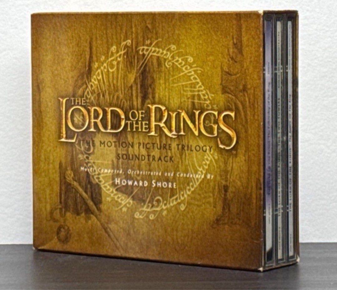 The Lord of The Rings Motion Picture Trilogy Sound Track : Howard Shore ...