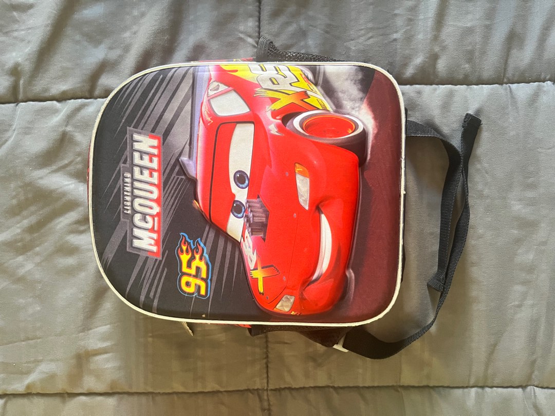 Toddler bag backpack Cars Lightning Mcqueen, Babies & Kids, Babies ...