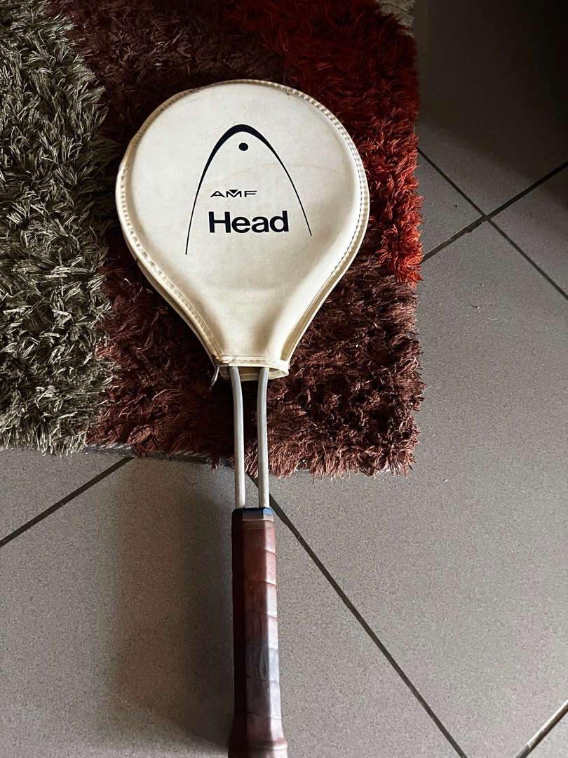 Vintage AMF Head Tennis Racket, Sports Equipment, Sports & Games ...