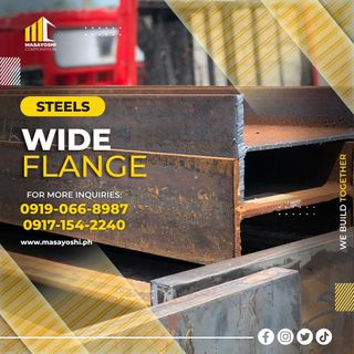 Wide Flange 8 x 6.5 x 24lbs | H Beam | Parallel Flange Channels ...