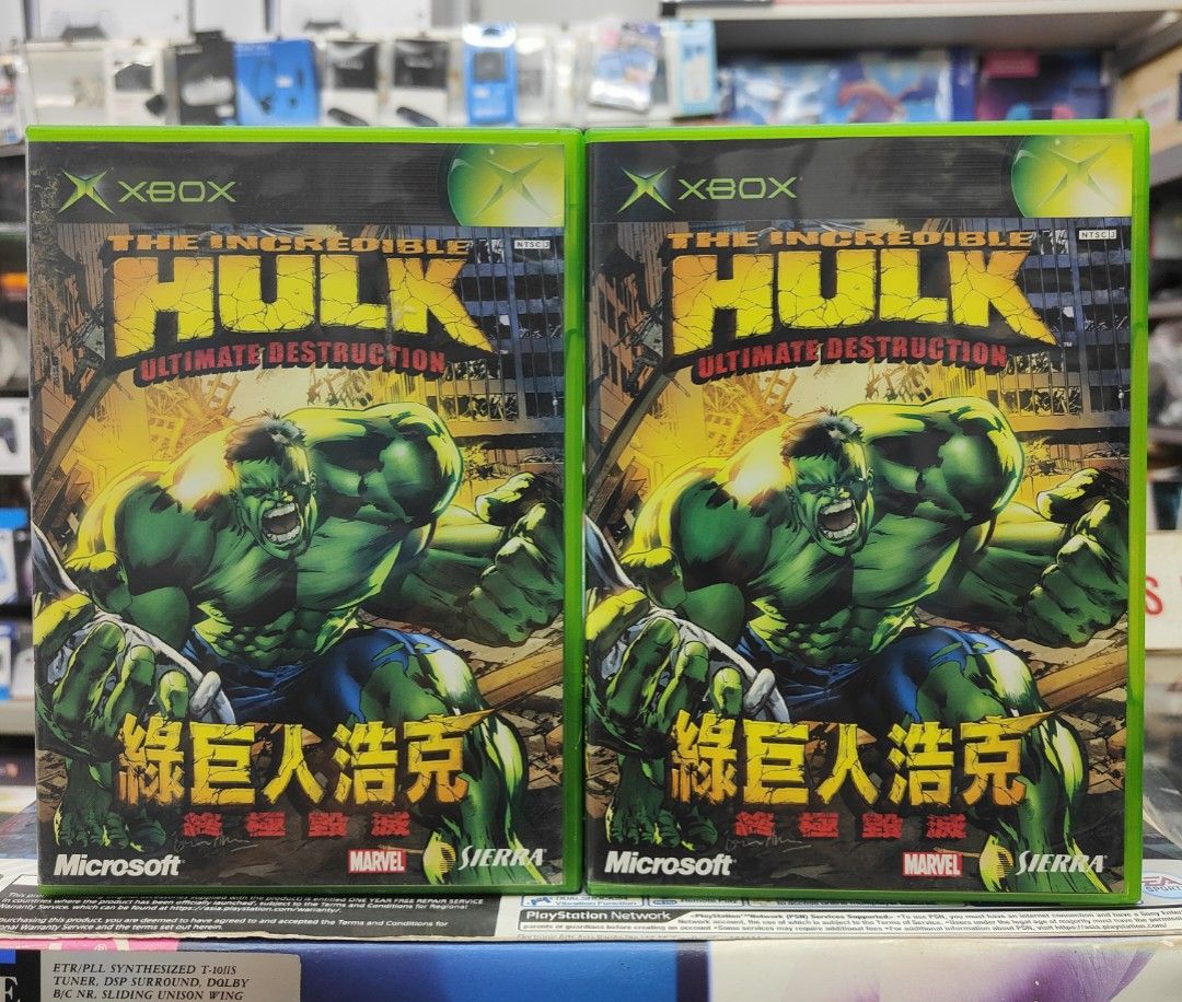 Xbox / Xbox 360 The Incredible Hulk Ultimate Destruction, Video Gaming ...