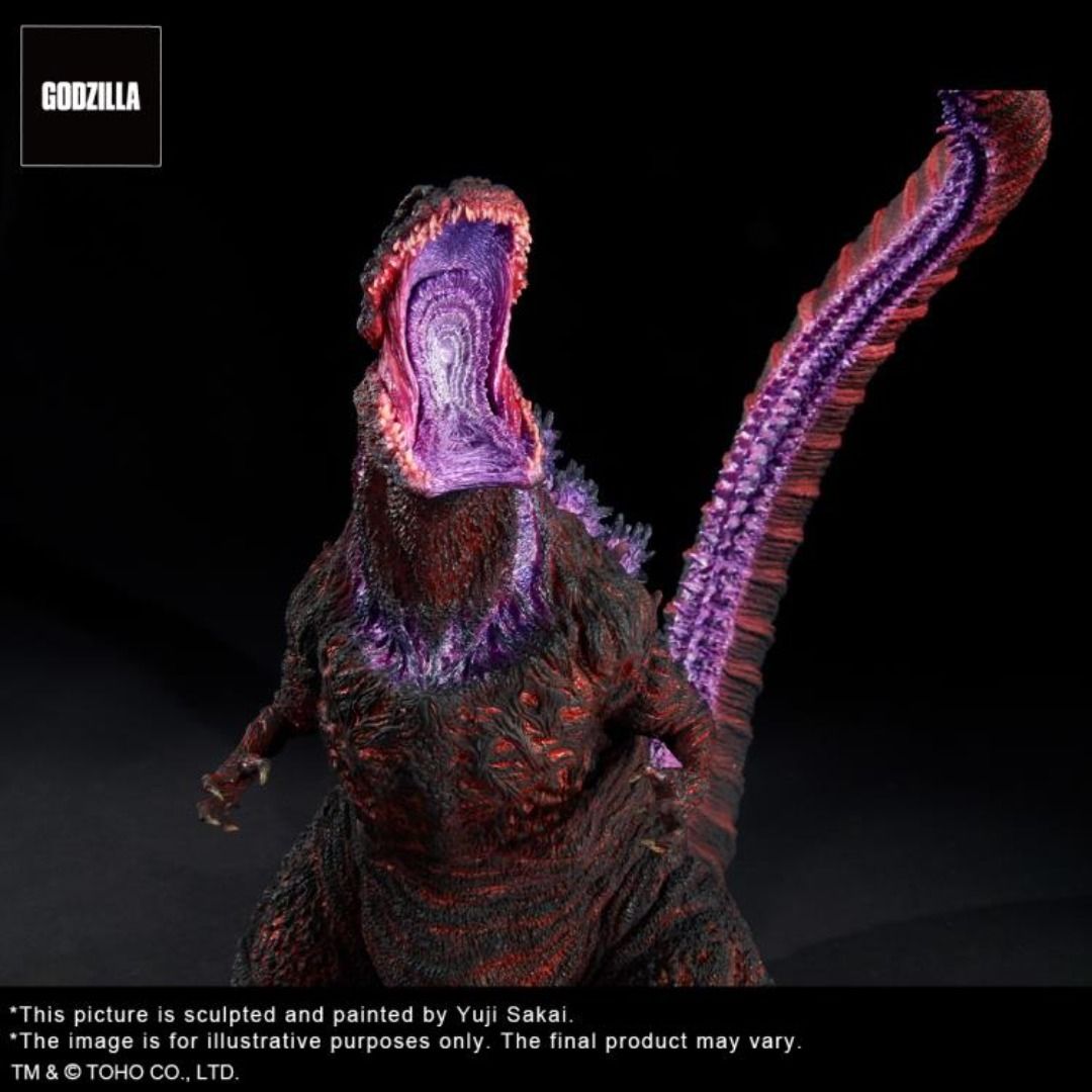 X-Plus Shin Godzilla (2016) Toho 30cm Series Yuji Sakai Modeling ...