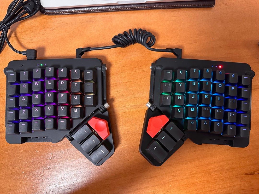 ZSA Moonlander Mark I Split Keyboard RGB Mechanical Brown Switch Hot ...