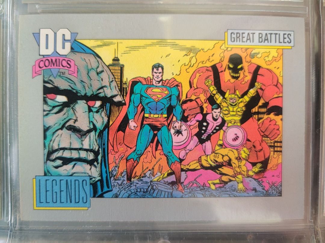 1991 Impel DC Comics Great Battles Legends Card A, Hobbies & Toys ...