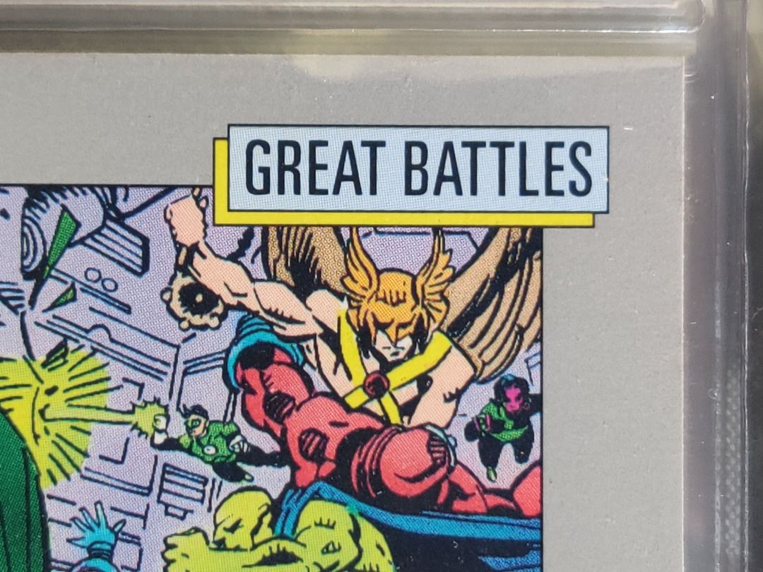 1991 Impel DC Comics Great Battles Millennium Card B, Hobbies & Toys ...