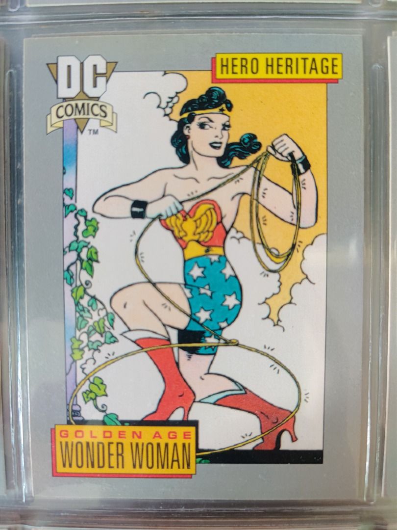 1991 Impel DC Comics Hero Heritage Golden Age Wonder Woman, Hobbies ...