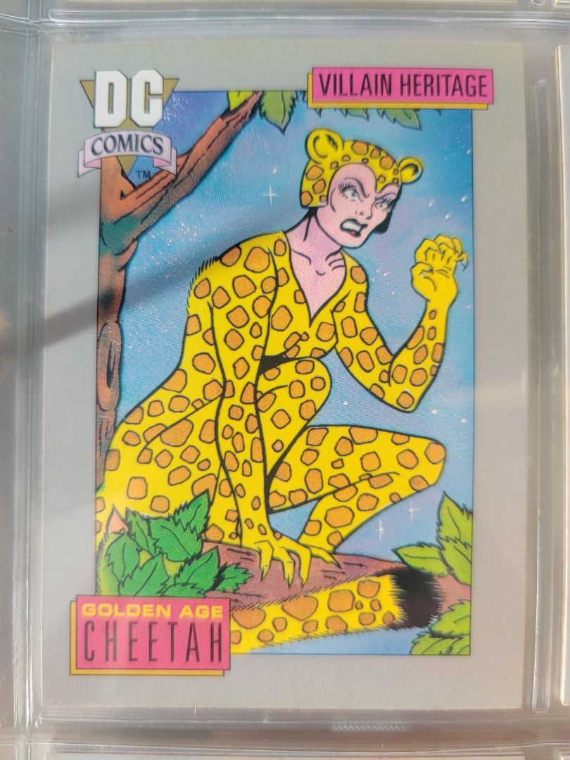1991 Impel DC Comics Villain Heritage Golden Age Cheetah, Hobbies ...