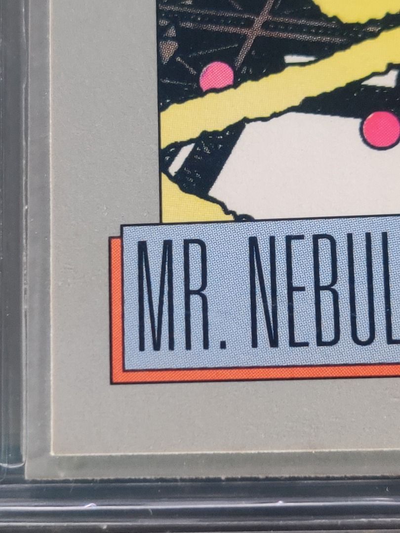 1991 Impel DC Comics Villains from Beyond Mr. Nebula, Hobbies & Toys ...