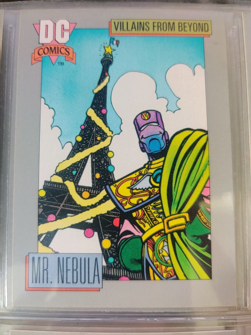 1991 Impel DC Comics Villains from Beyond Mr. Nebula, Hobbies & Toys ...