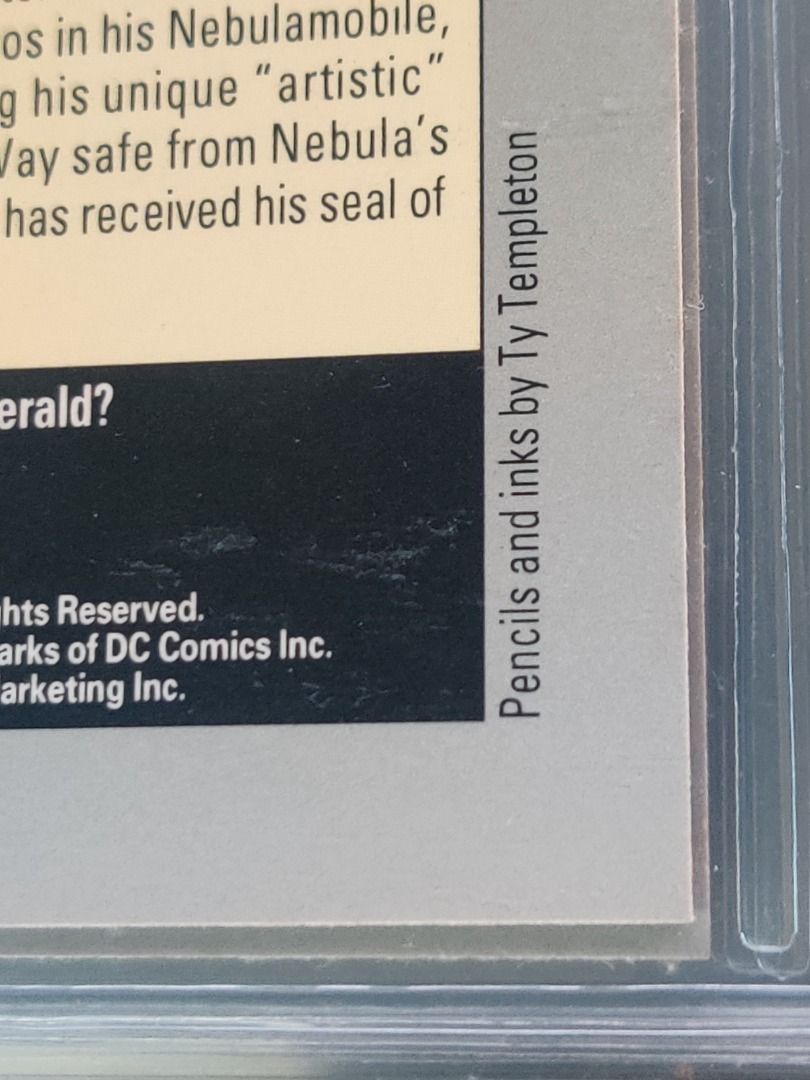 1991 Impel DC Comics Villains from Beyond Mr. Nebula, Hobbies & Toys ...