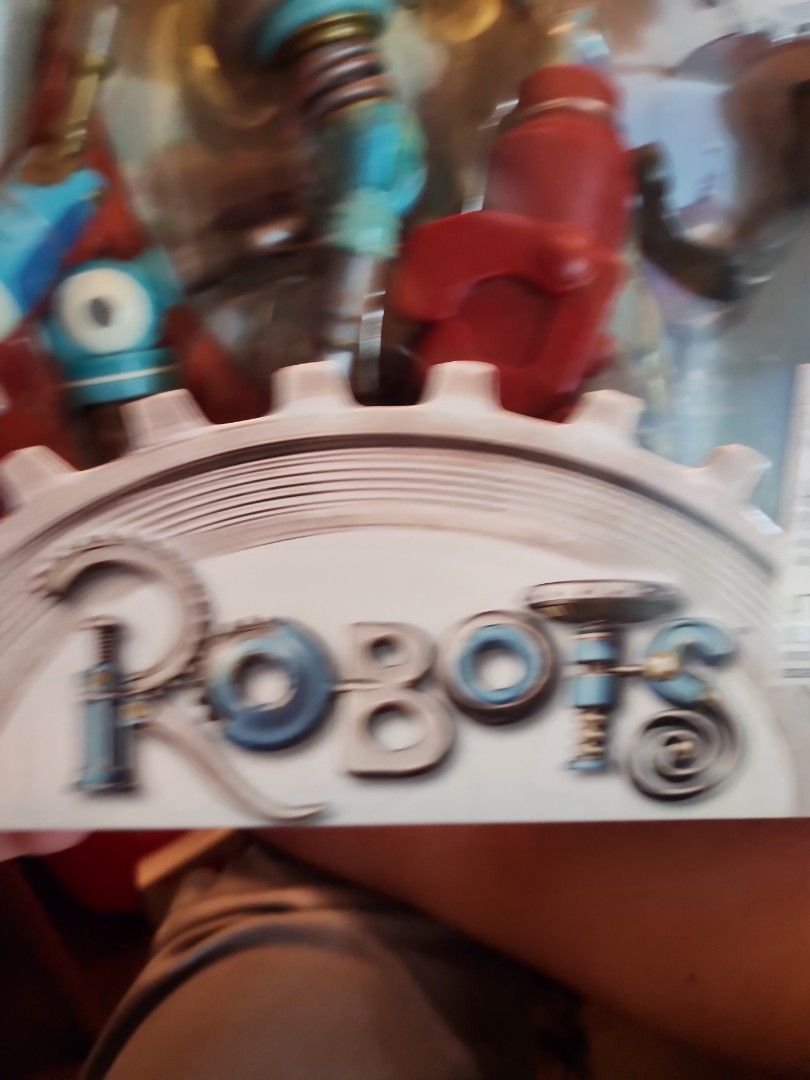 2004 MATTEL ROBOTS MOVIE 14" RODNEY COPPERBOTTOM BUILD n' BATTLE FIGURE ...