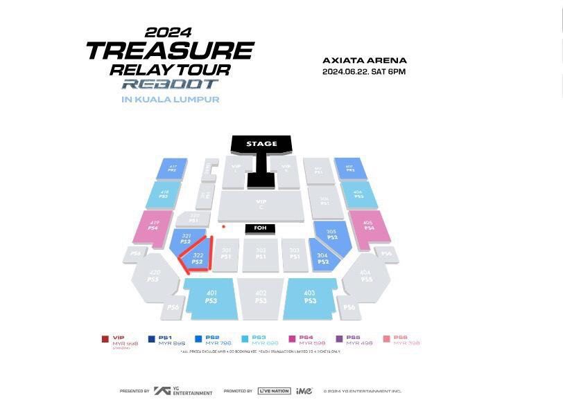 2024 Treasure Relay Tour Reboot Kuala Lumpur, Tickets & Vouchers, Event ...