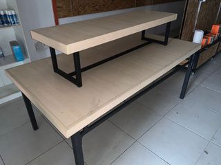 Stylish Pyramid Metal Display Shelf 4 Tier Rak Pameran Logam Piramid 4 ...