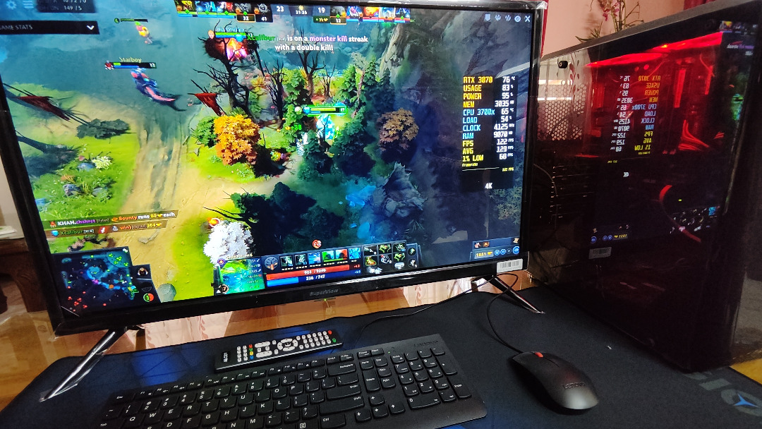 32" Monitor Budget LED Full HD 1080p 60hz PC Console Nintendo ...