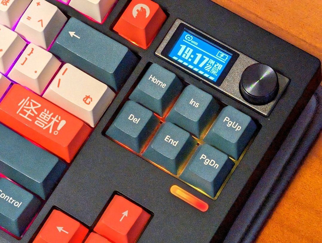 80% TKL Custom Mechanical Keyboard (Monster2003) - Fully Modded Tri Mode, Computers & Tech ...