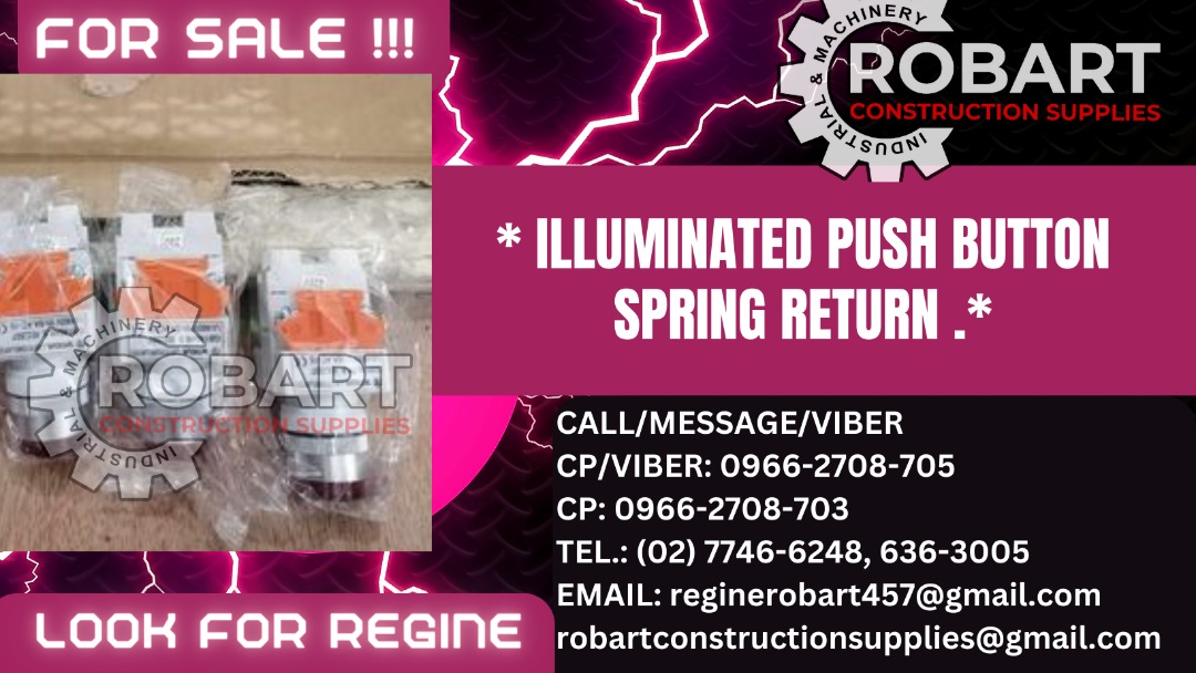 * ILLUMINATED PUSH BUTTON SPRING RETURN .*, Commercial & Industrial ...