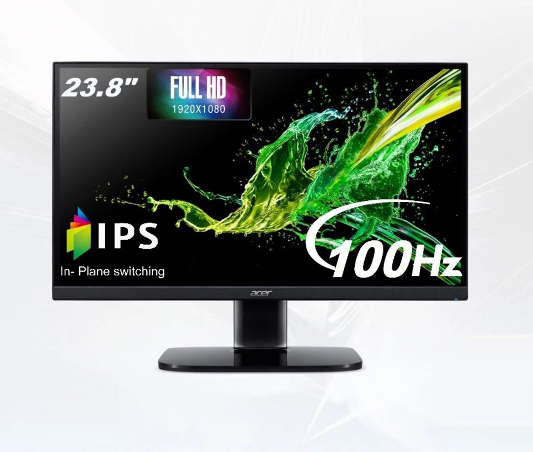 Acer KA242Y E 24-Inch FHD IPS Monitor with 100Hz Refresh Rate ...
