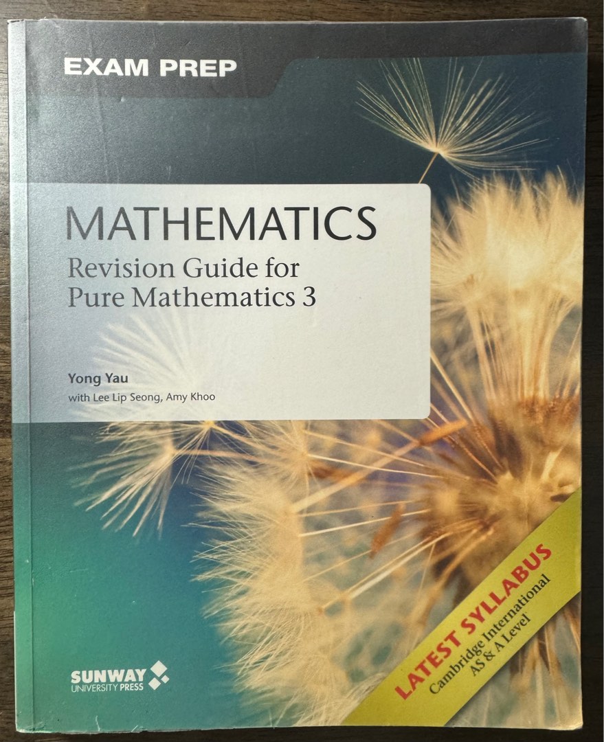 A-Level Pure Mathematics 3 Textbook - Revision Guide, Hobbies & Toys ...