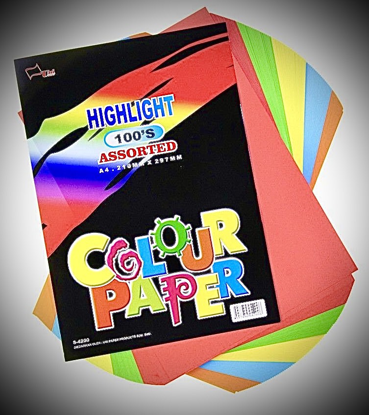 Assorted Colour Paper, Hobbies & Toys, Stationery & Craft, Craft ...