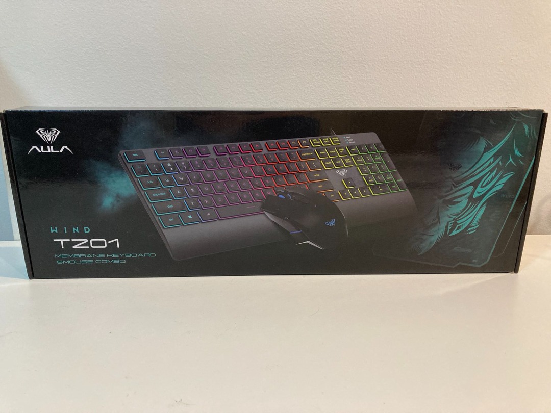Aula Wind TZ01 Membrane Keyboard and Mouse, Computers & Tech, Parts ...