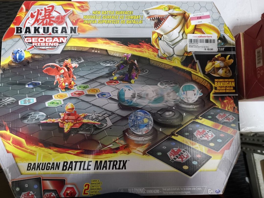 BAKUGAN BOARD GAME BATTLE MATRIX, Hobbies & Toys, Toys & Games on Carousell