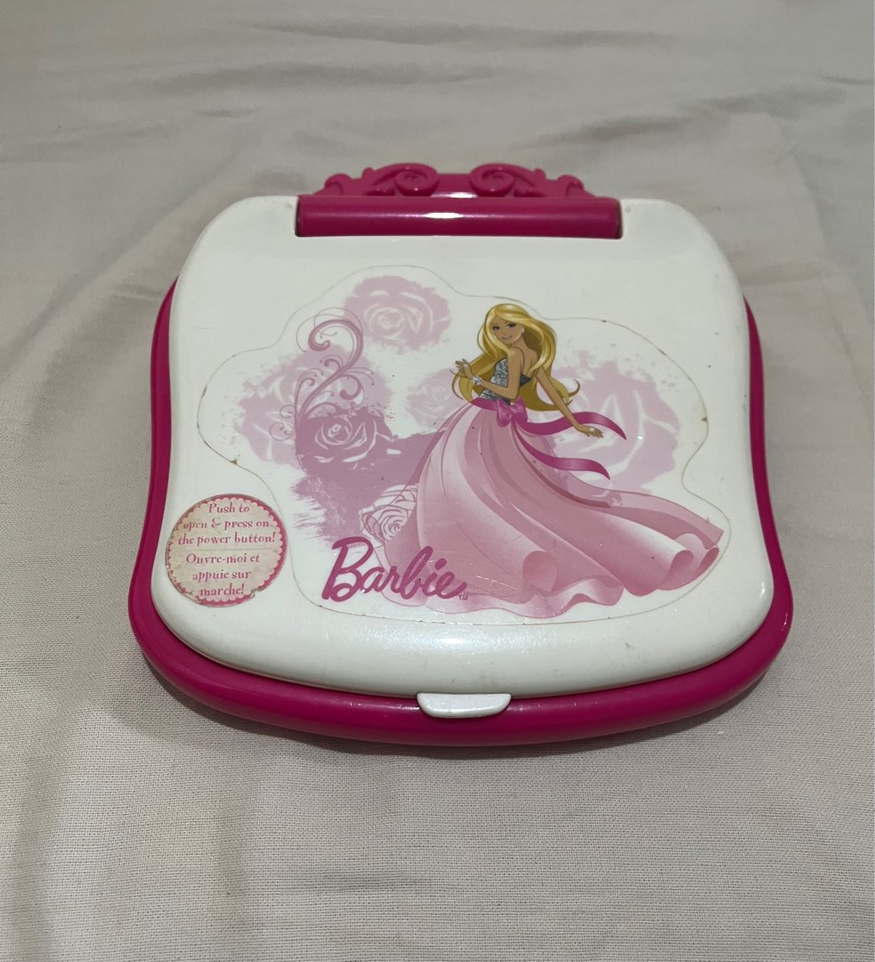 Barbie laptop toy working, Hobbies & Toys, Toys & Games on Carousell
