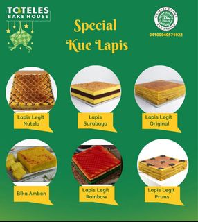 Batam Layer Cake (BLC) Kueh Lapis, Food & Drinks, Homemade Bakes on Carousell