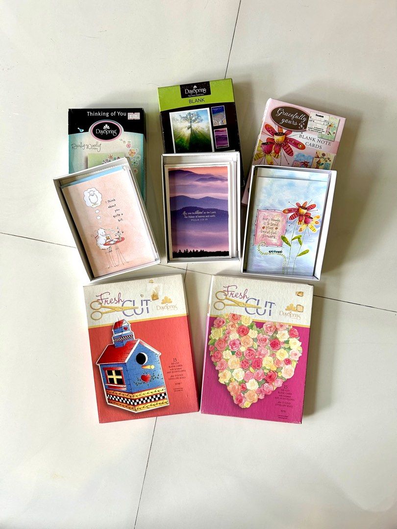 Blank Cards in Boxes, Hobbies & Toys, Stationery & Craft, Stationery ...