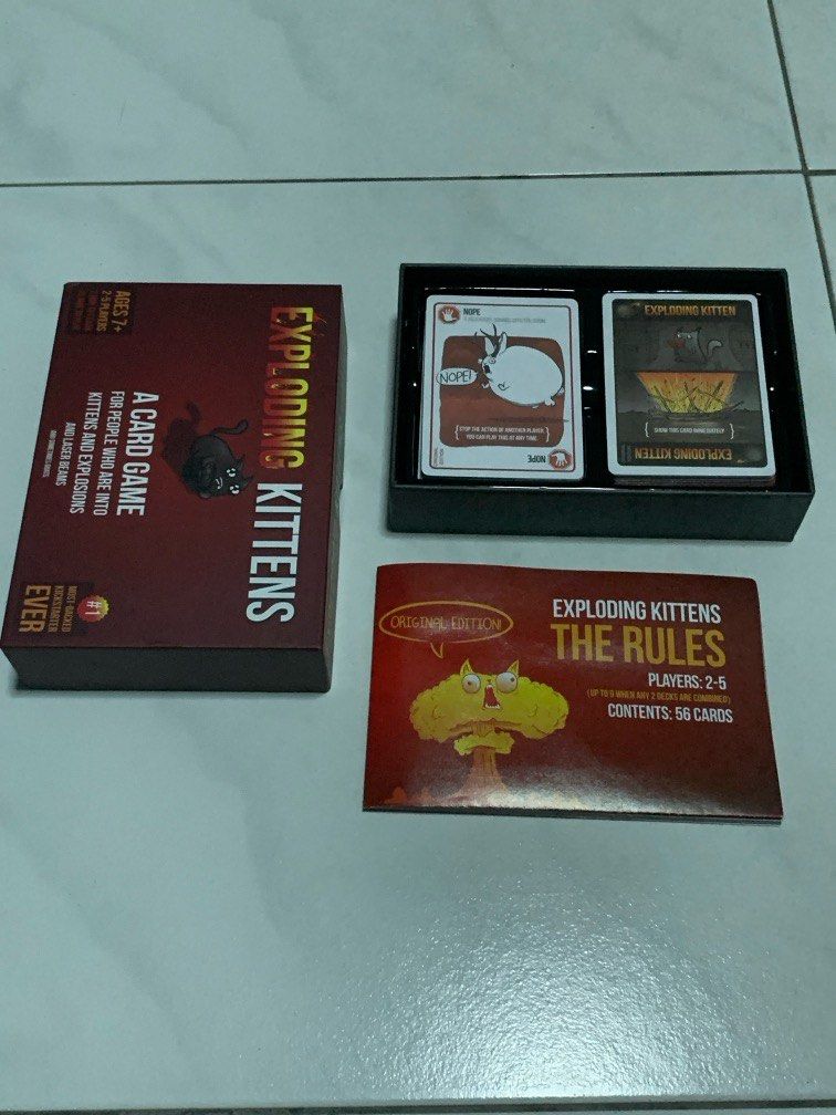Board games (Exploding Kittens, Avalon), Hobbies & Toys, Toys & Games ...